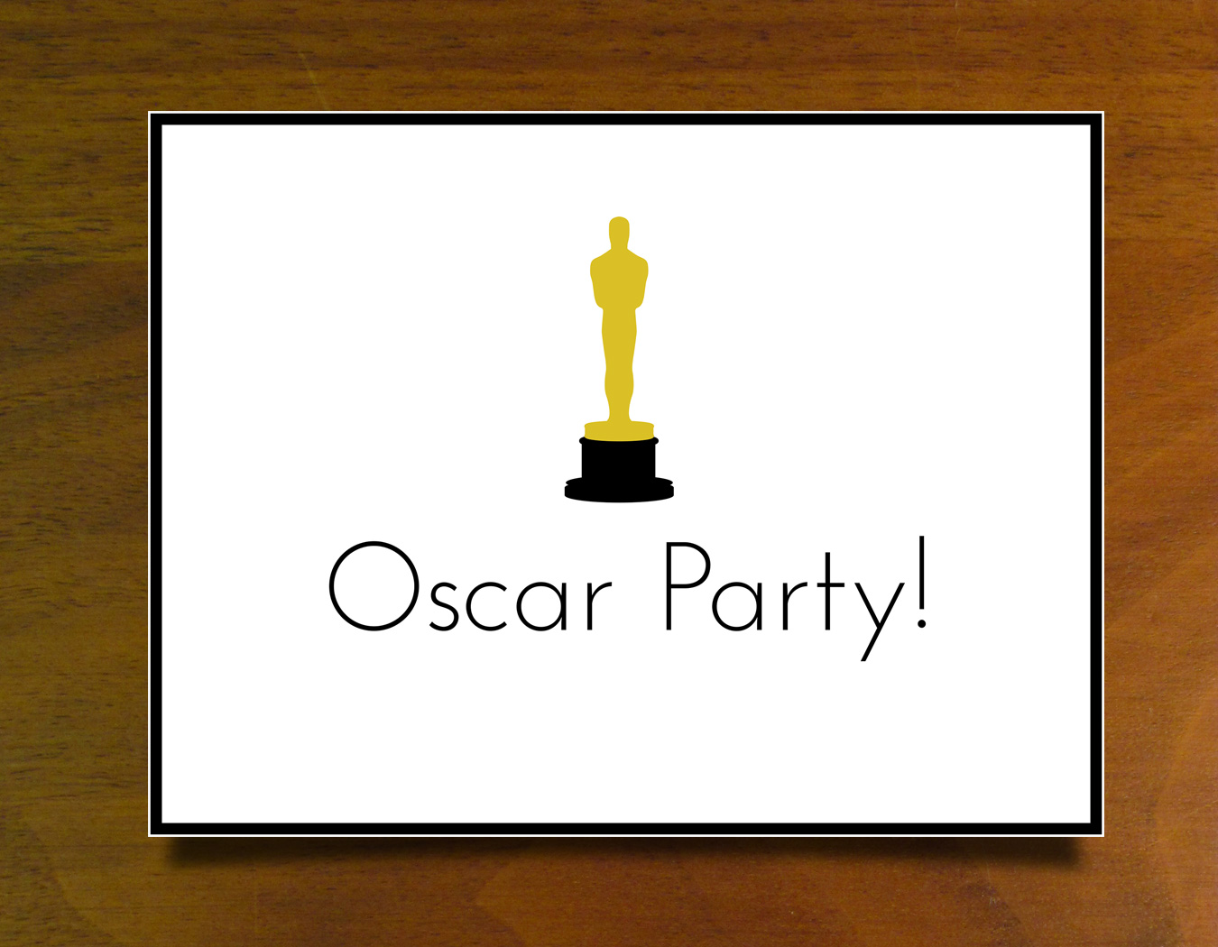 Oscars, Movie Party - B. Lovely Events