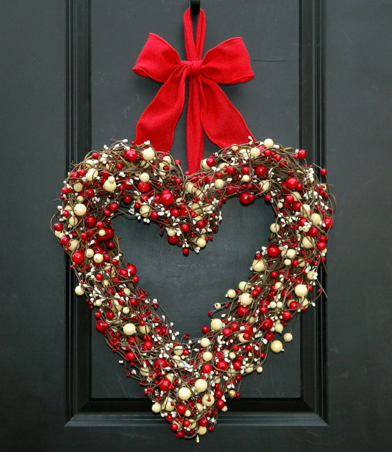 Valentine Wreaths - B. Lovely Events
