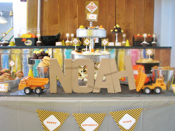 In The Dirt! {Boys Construction Party} - B. Lovely Events