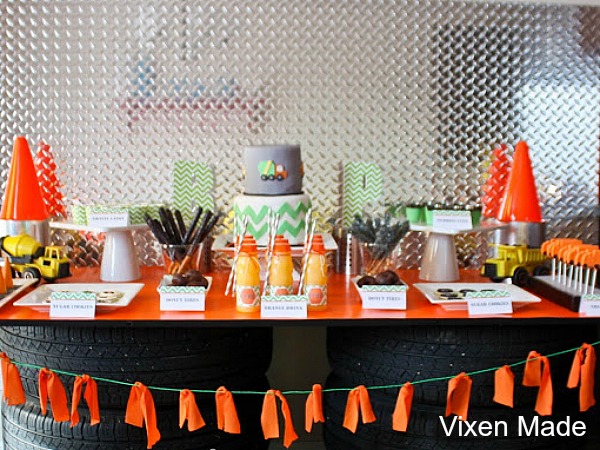In The Dirt! {Boys Construction Party} - B. Lovely Events