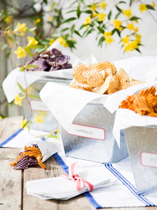 Lovely BBQ Container & Display Ideas! -B. Lovely Events