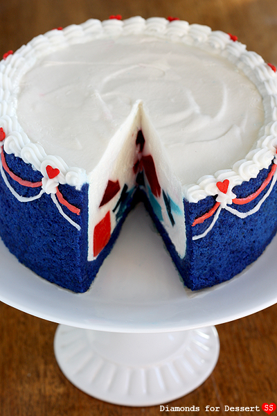 The Glorious Red, White and Blue-For Cake! - B. Lovely Events