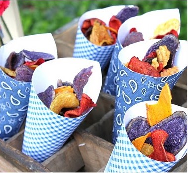 Lovely BBQ Container & Display Ideas! -B. Lovely Events