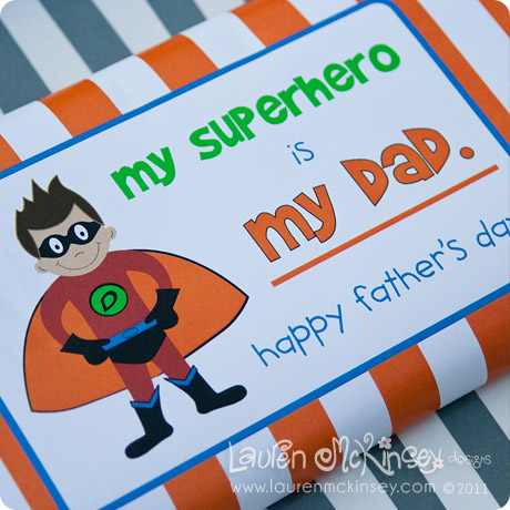 Father's Day Superhero Ideas- B. Lovely Events
