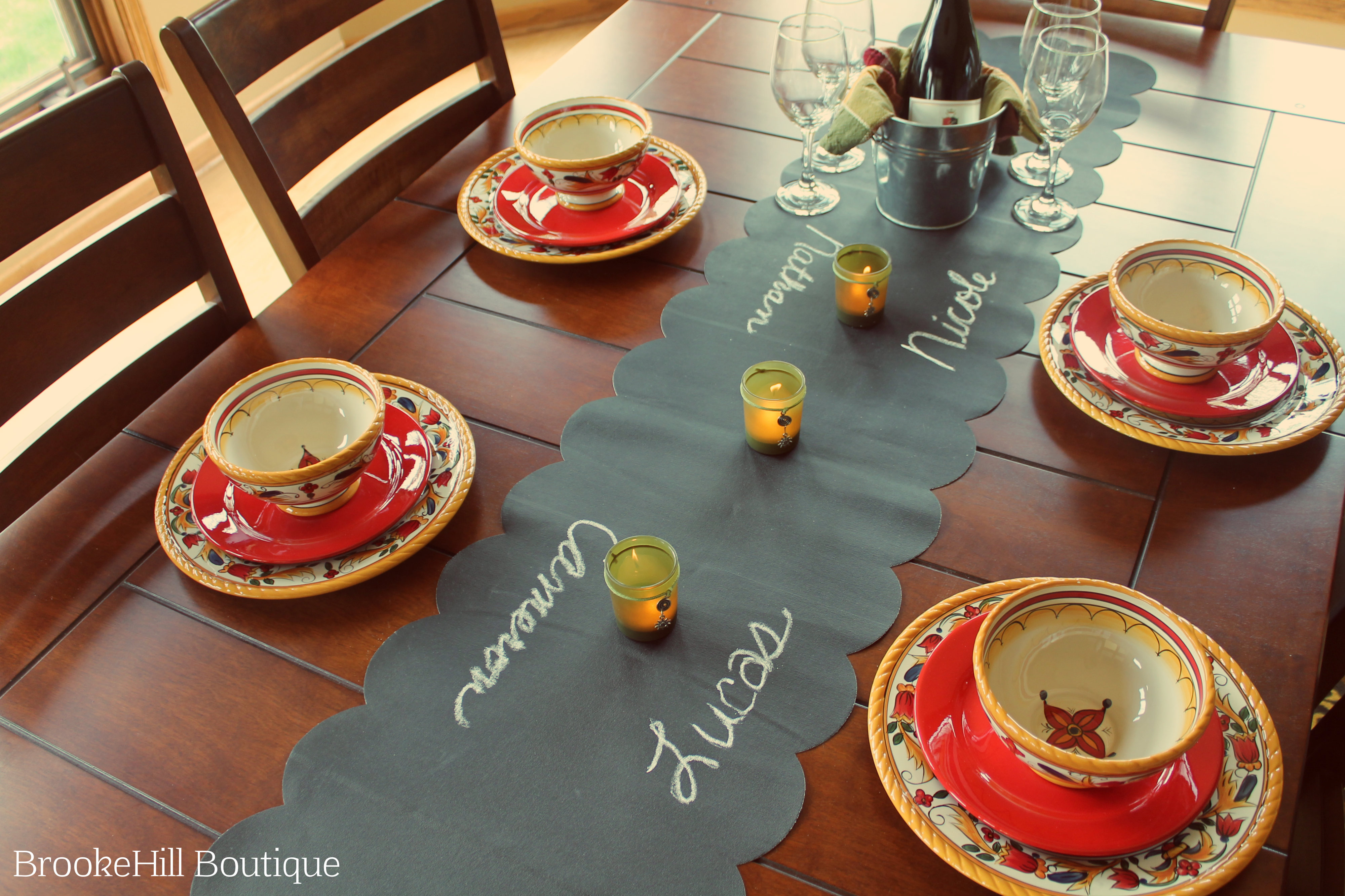 All About Chalkboards! {For Tables!} - B. Lovely Events