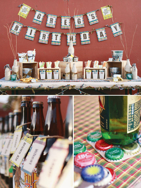 Beer Tasting Party {For Birthdays!} - B. Lovely Events