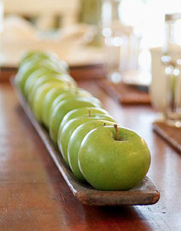 Fall Decorating Ideas with Apples