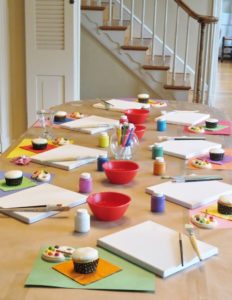 Throw A Lovely Art Party! - B. Lovely Events