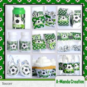 Score!!! Soccer Party Printables!! - B. Lovely Events