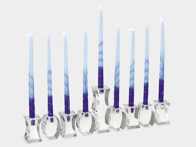 Creative {And Contemporary} Hanukkah Menorahs! - B. Lovely Events