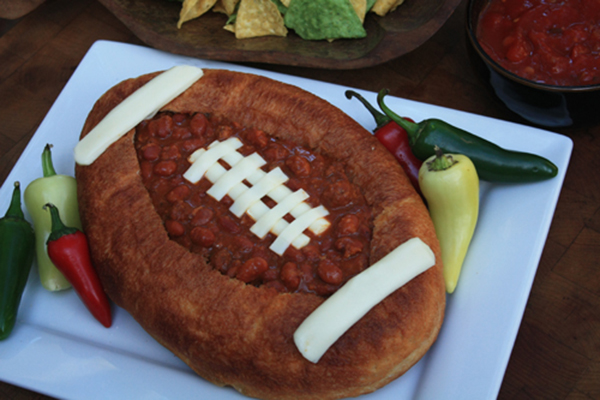 Awesome Football Shaped Party Food!- B. Lovely Events