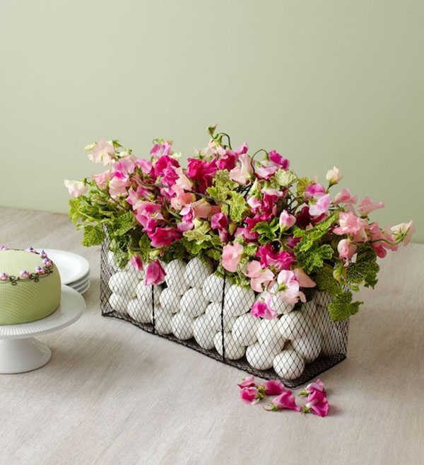 Gorgeous & Grown Up Easter Basket Centerpieces- B. Lovely Events