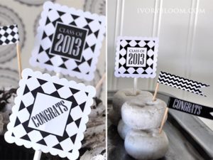 Free Graduation Printables! - B. Lovely Events