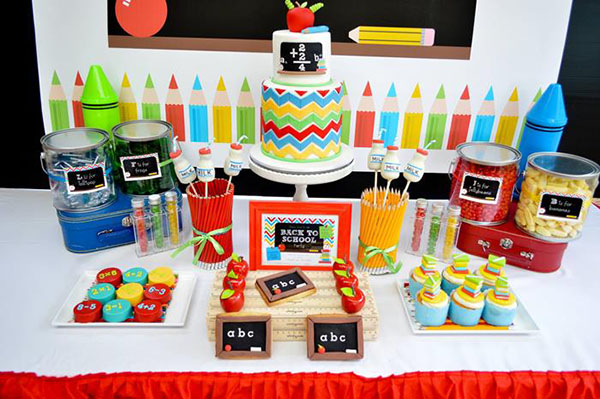 Our Favorite Back To School Party Ideas! - B. Lovely Events