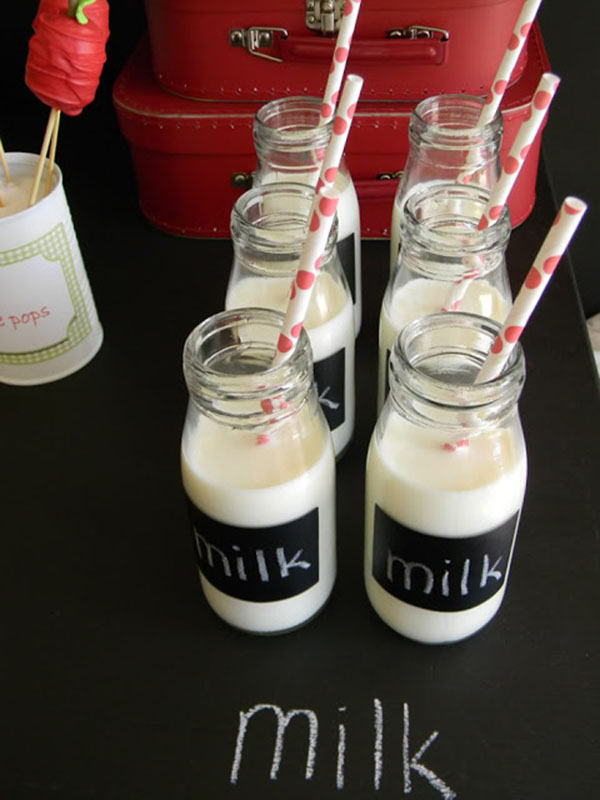 Fun Ideas For Milk Bottles For Parties!- B. Lovely Events