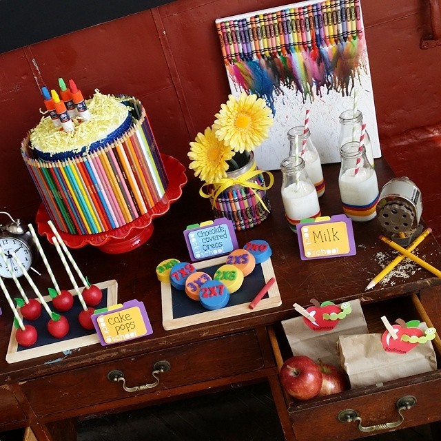 Our Favorite Back To School Party Ideas! - B. Lovely Events