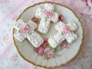 Gorgeous Cross Cookies! - B. Lovely Events