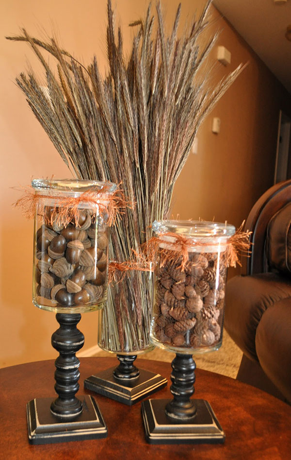 Fall Jar Decorations! - B. Lovely Events