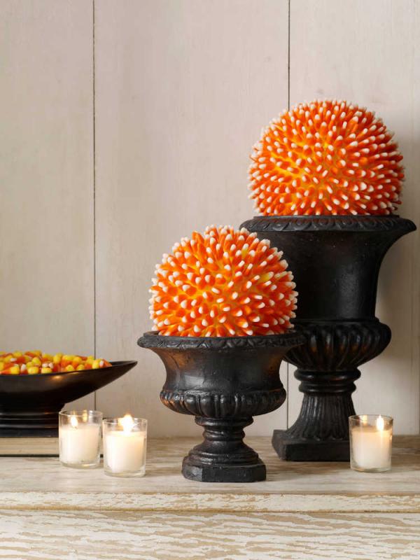 Candy Corn Centerpieces - B. Lovely Events
