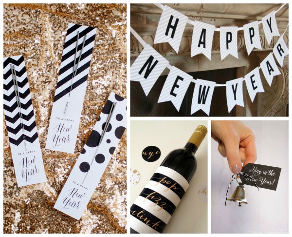 10+ New Years Free Printables! - B. Lovely Events