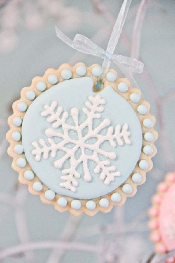 Day 5-Holiday Favorites- Snowflake Cookies