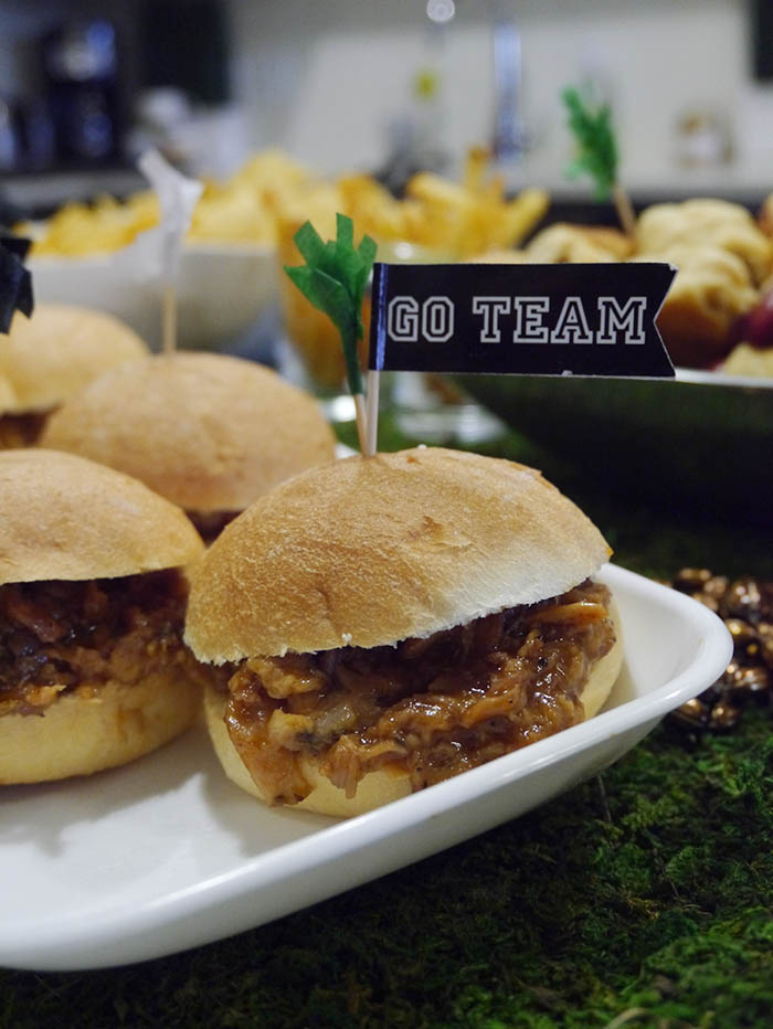 Our Super Bowl Football Party! - B. Lovely Events