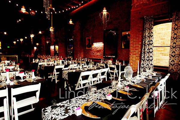 Beautiful Black & White Damask Wedding! - B. Lovely Events