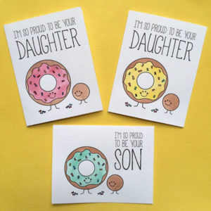 We Love Father's Day Donuts! - B. Lovely Events