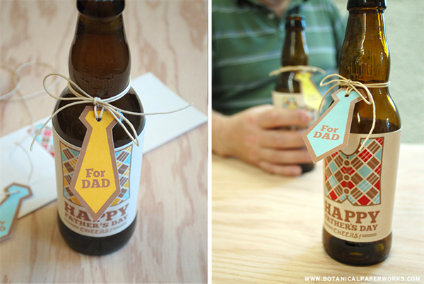 Beer Ideas For Dad! - B. Lovely Events