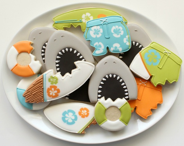 Watch Out! It's Shark Cookies! - B. Lovely Events