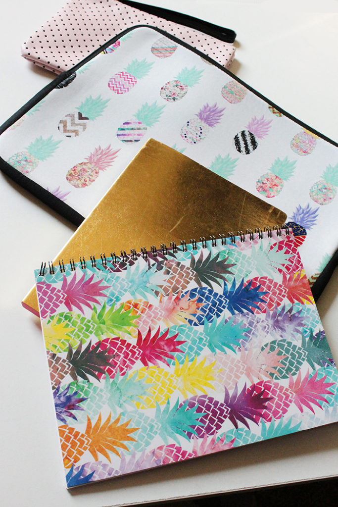 Pineapple School Supplies! {Oh My!} - B. Lovely Events