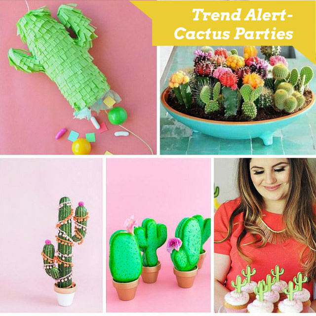 Trend Alert- Cactus Parties! - B. Lovely Events