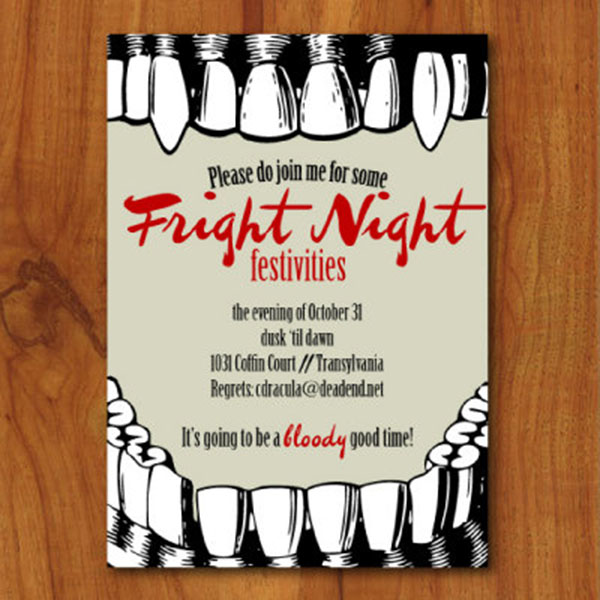 10 Cool Vampire In{Bite}tations! - B. Lovely Events