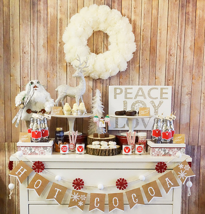 Rustic & Cozy Hot Cocoa Bar! - B. Lovely Events