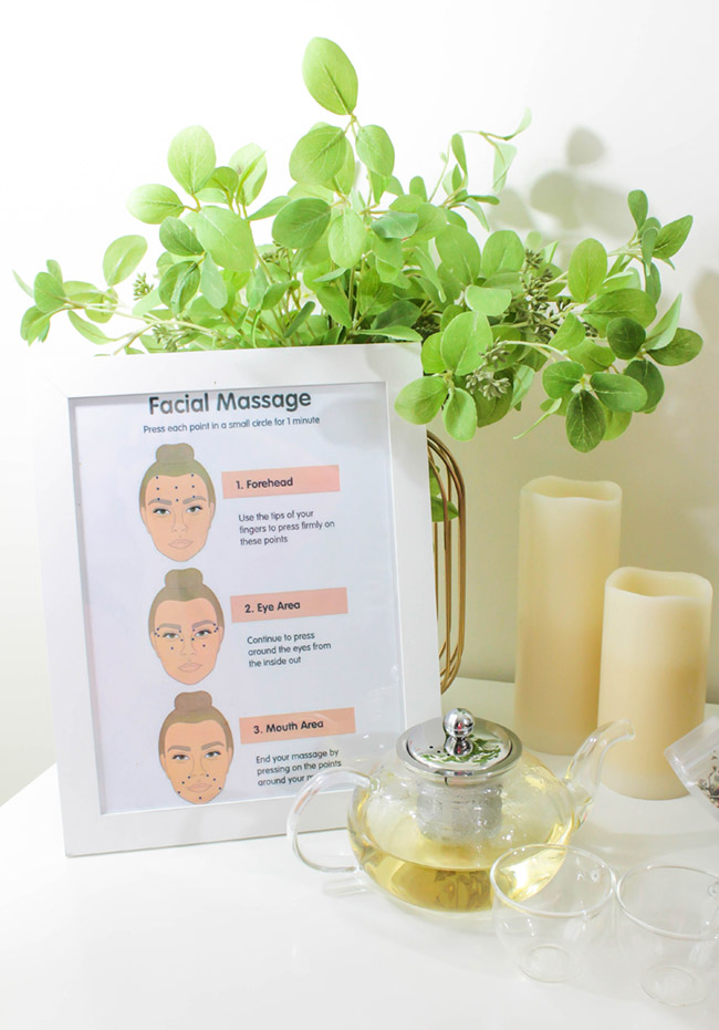 A Spa Day Tea Party... A Delightful, Emotional Self Care Event