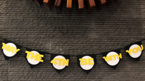 DIY May The 4th Be With You Star Wars Banner! - B. Lovely Events