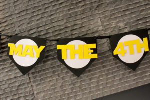 DIY May The 4th Be With You Star Wars Banner! - B. Lovely Events