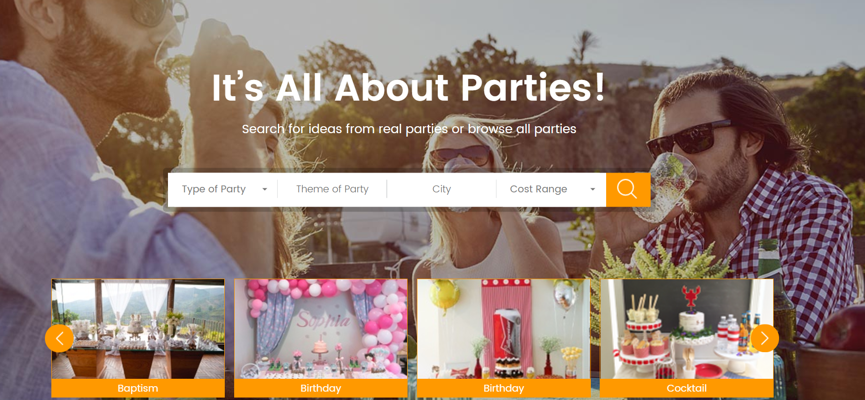 A New Inspiring Party Site- Paarteez.com! - B. Lovely Events