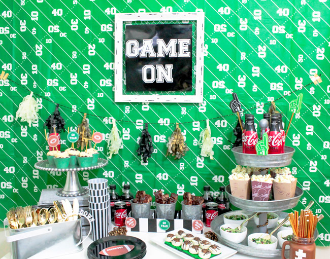 Lovely Football Party Full Of Flavor & Cute Decor! - B. Lovely Events