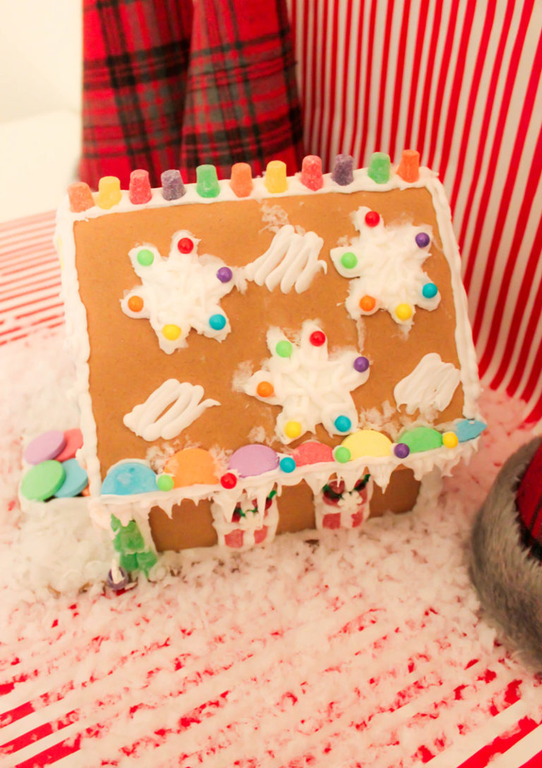 Winter Wonderland Gingerbread House - B. Lovely Events