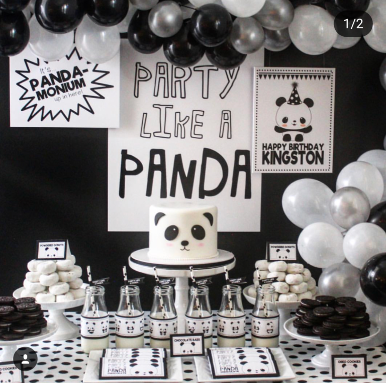 Panda Party Ideas- Total Panda-Monium! - B. Lovely Events